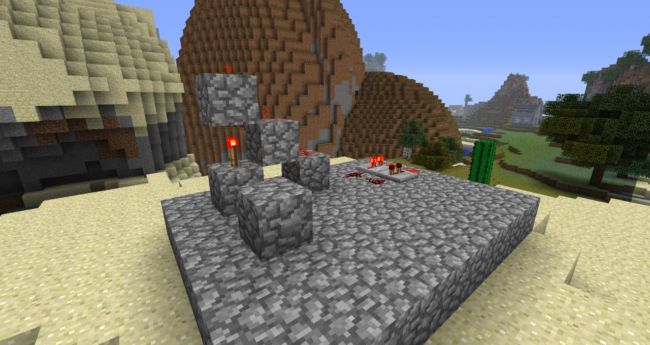 redstone impulse generator Minecraft Map