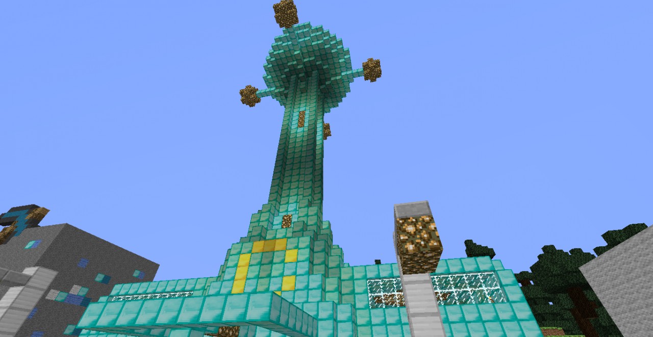 Spawn Building Minecraft Map