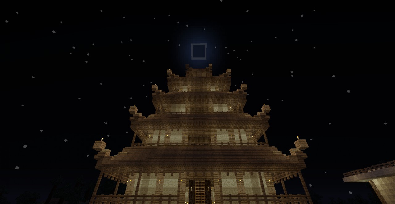 Japanese Temple Minecraft Map