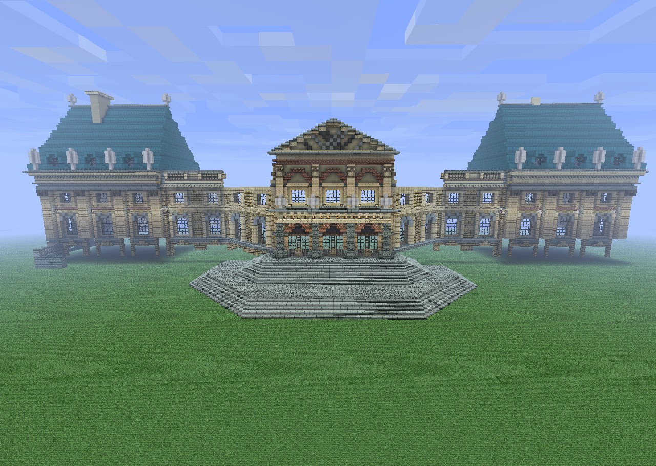 Chateau de Vaux le Vicomte Minecraft Map