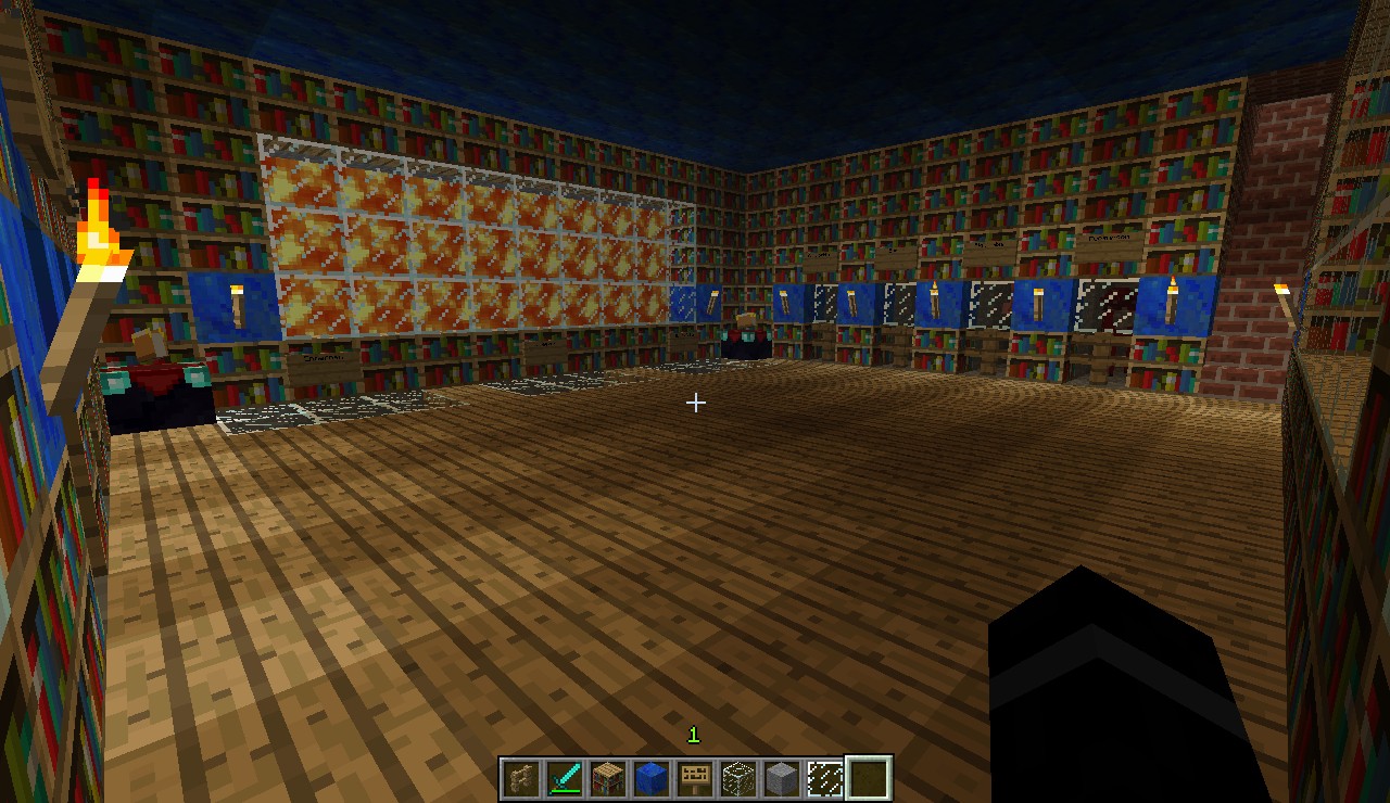 Underground Library/Specimen Chamber Minecraft Map