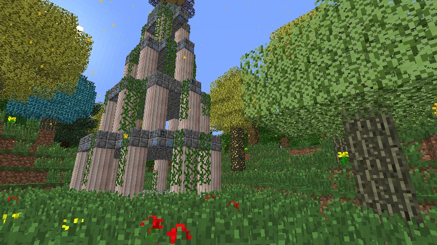 something i done in the aether mod!:D Minecraft Map