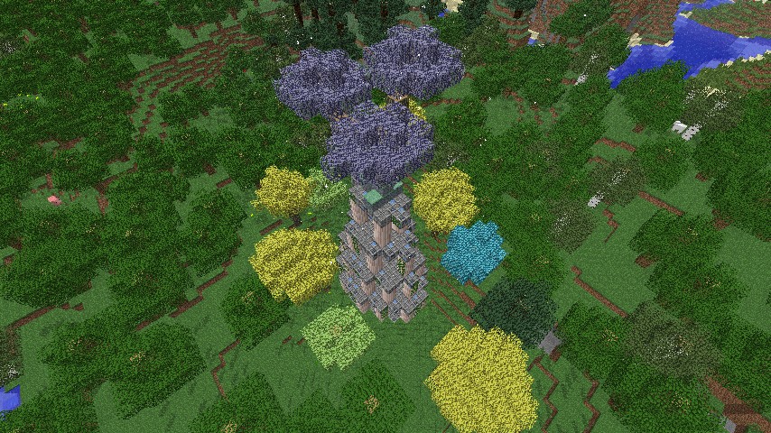 something i done in the aether mod!:D Minecraft Map