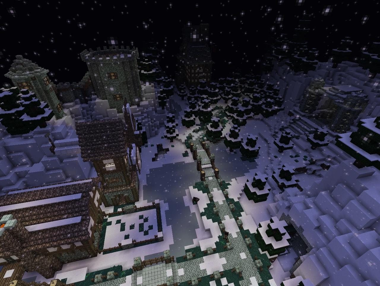 Darkstorm Mountains: Snowdrift Valley Minecraft Map