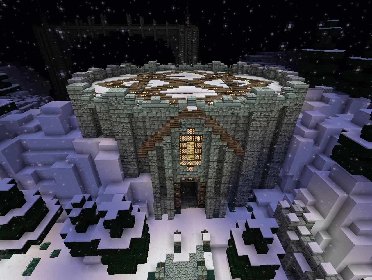 Darkstorm Mountains: Snowdrift Valley Minecraft Map