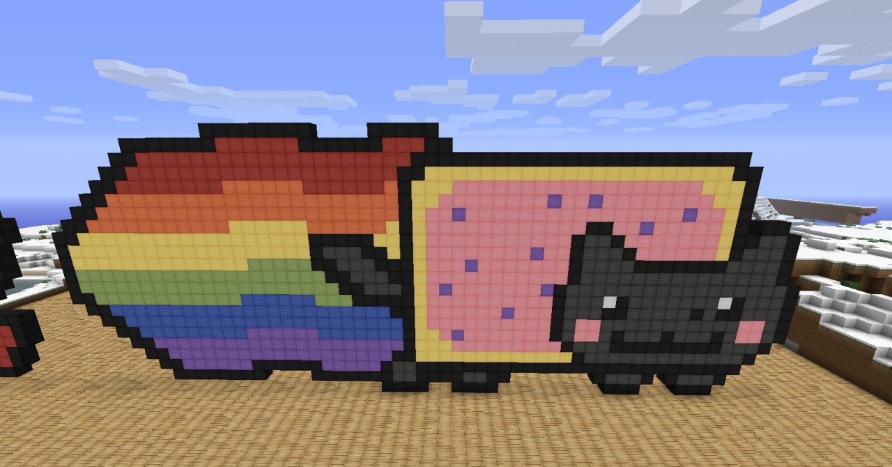 Nyan Cat Minecraft Map