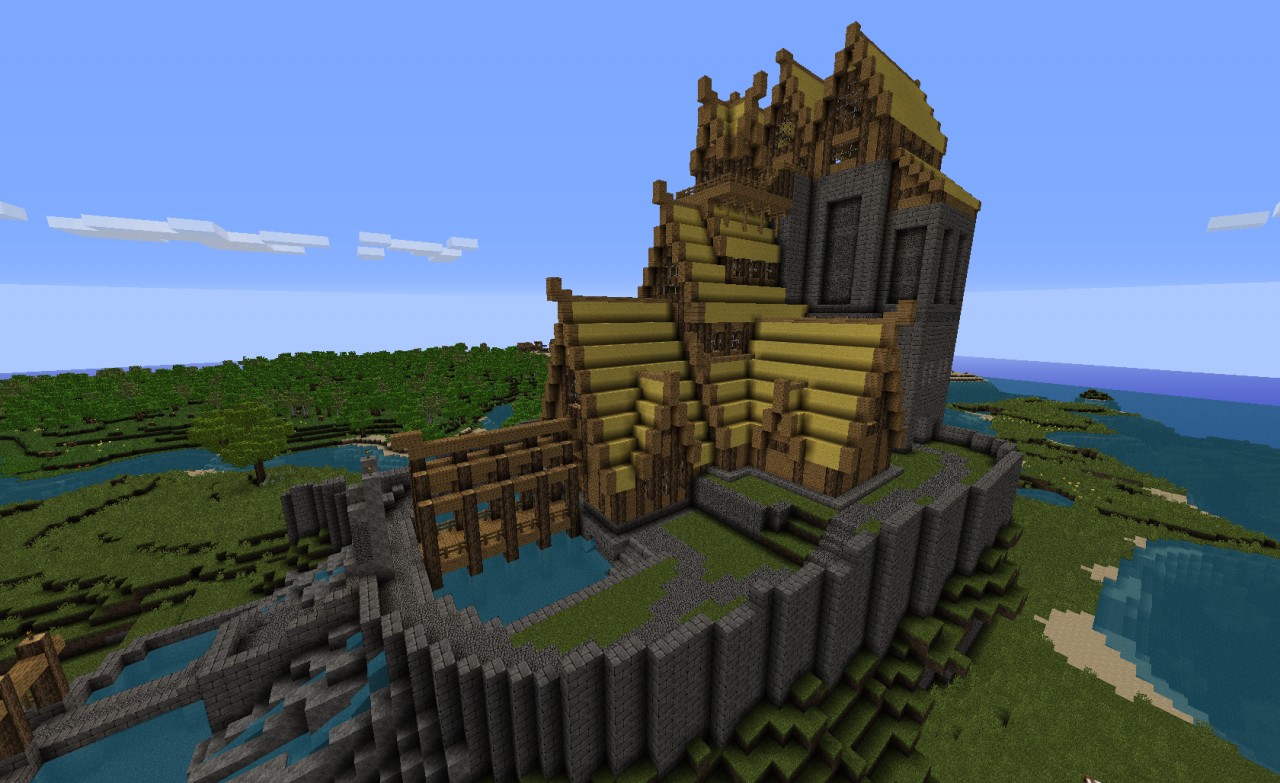 Skyrim-Whiterun Minecraft Project