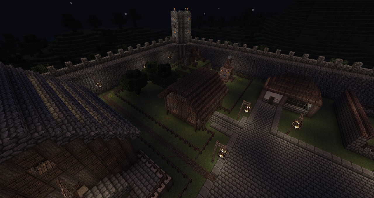 medieval ore shop/mine Minecraft Map