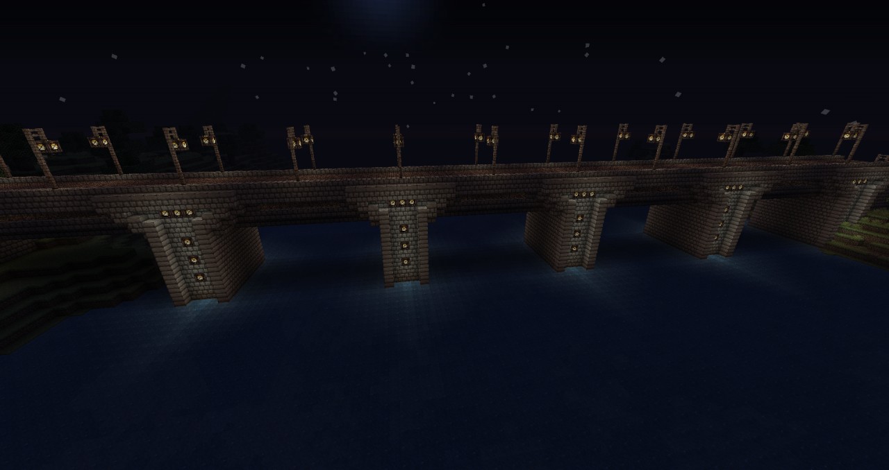 medieval bridge Minecraft Map