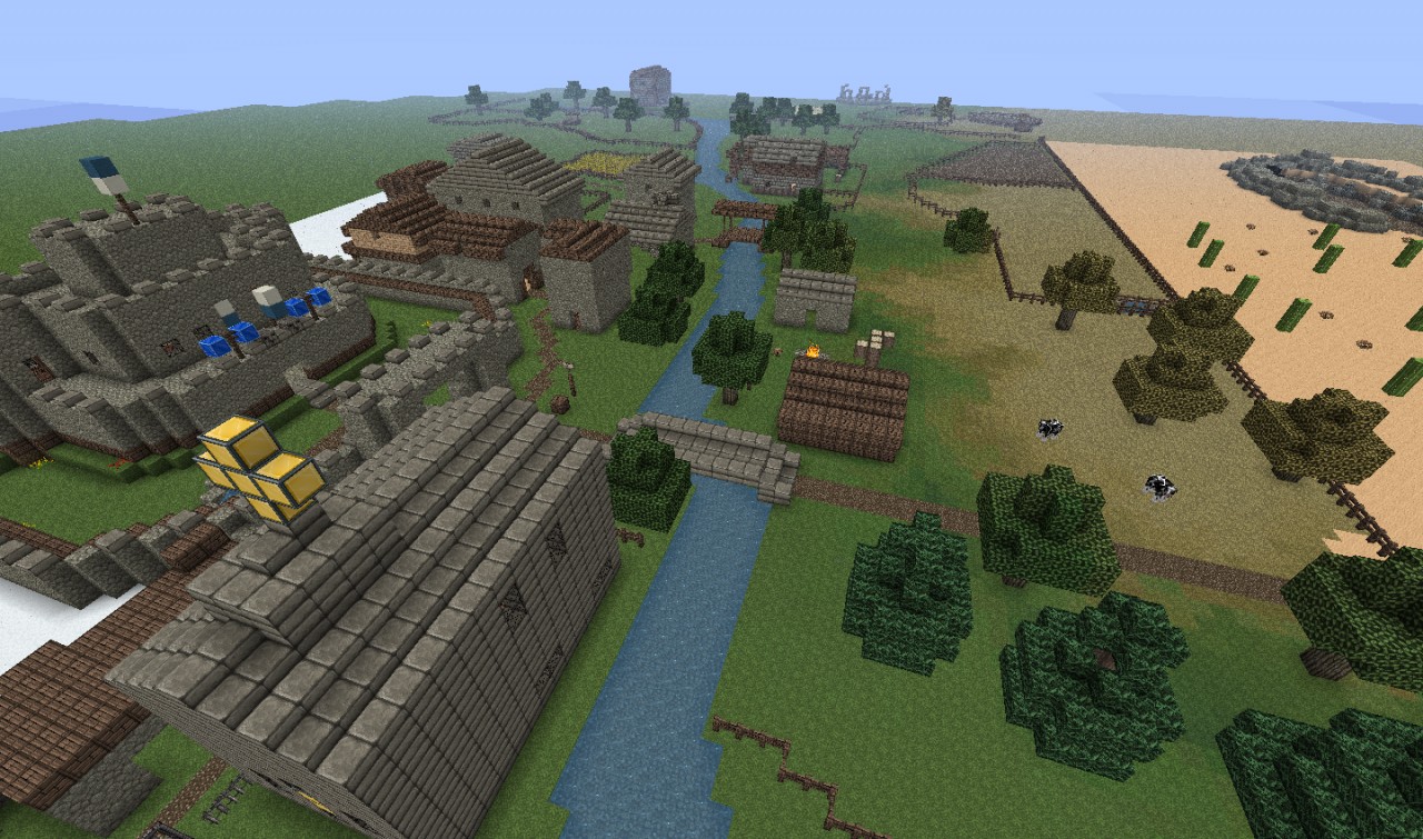 Project Minescape Minecraft Map