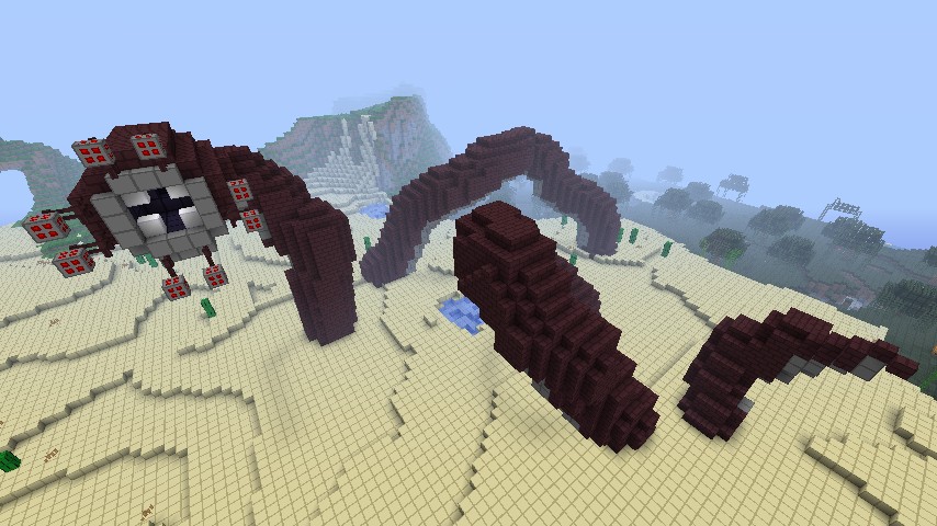 Sand-worm Minecraft Map