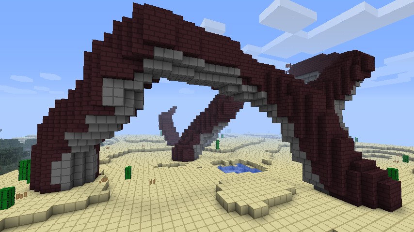Sand-worm Minecraft Map