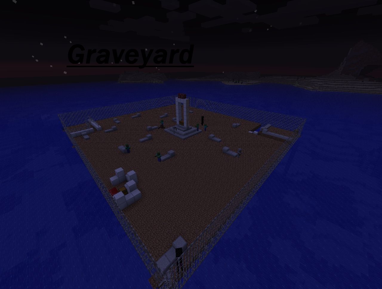 Graveyard Minecraft Map