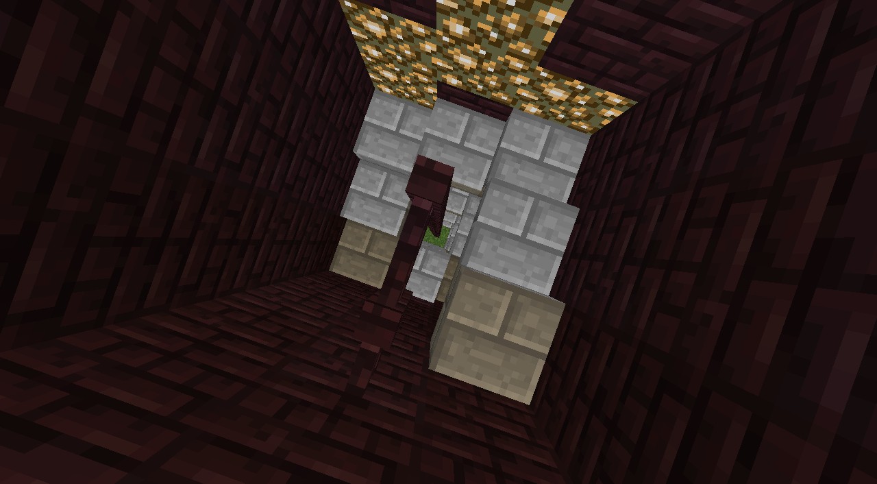 Netherbrick spiral tower Minecraft Map