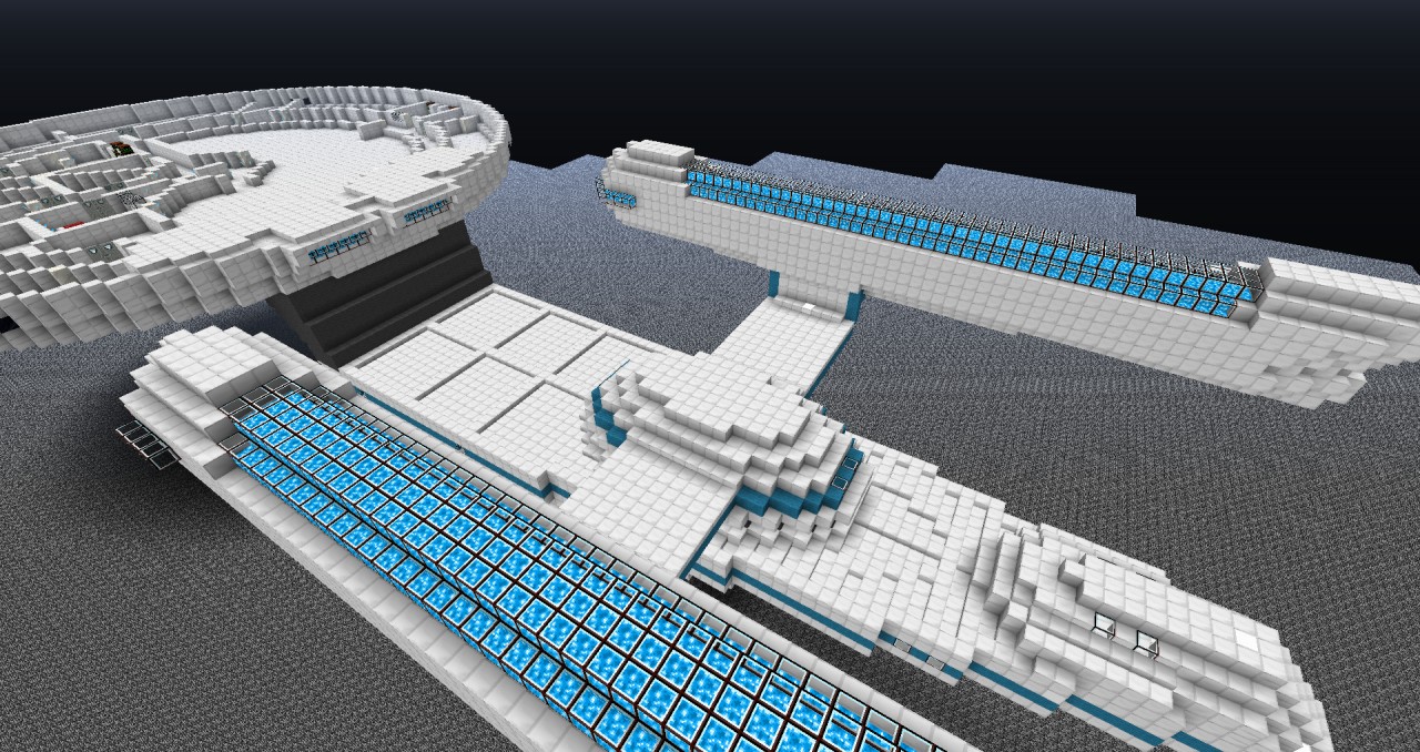 MOZZIE SCALE EXCELSIOR CLASS Minecraft Map