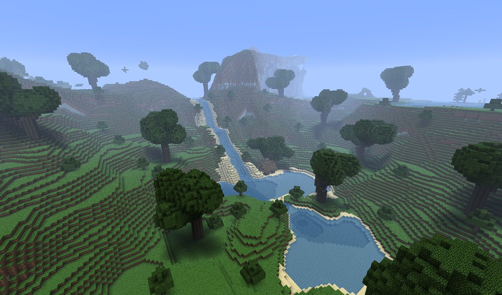 Super Valley + SAVE ! Minecraft Map