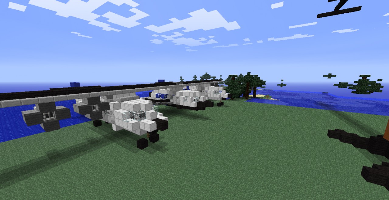 Virgin Galactic (Plane) Minecraft Map