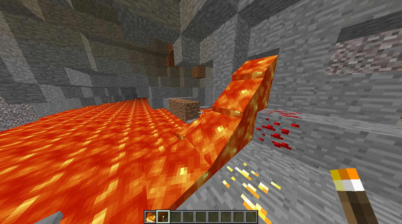 Endless caves and epic mountains Minecraft Map