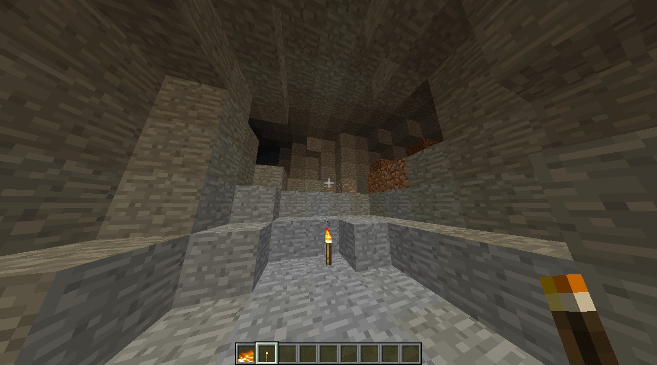 Endless caves and epic mountains Minecraft Map