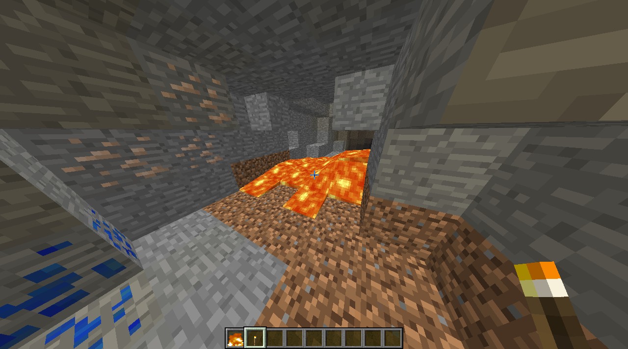 Endless caves and epic mountains Minecraft Map