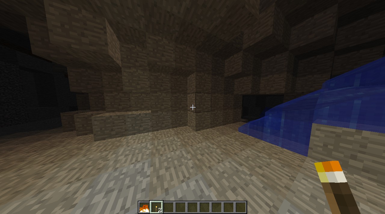 Endless caves and epic mountains Minecraft Map