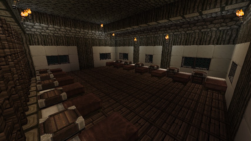medieval series : warrior guild house Minecraft Map