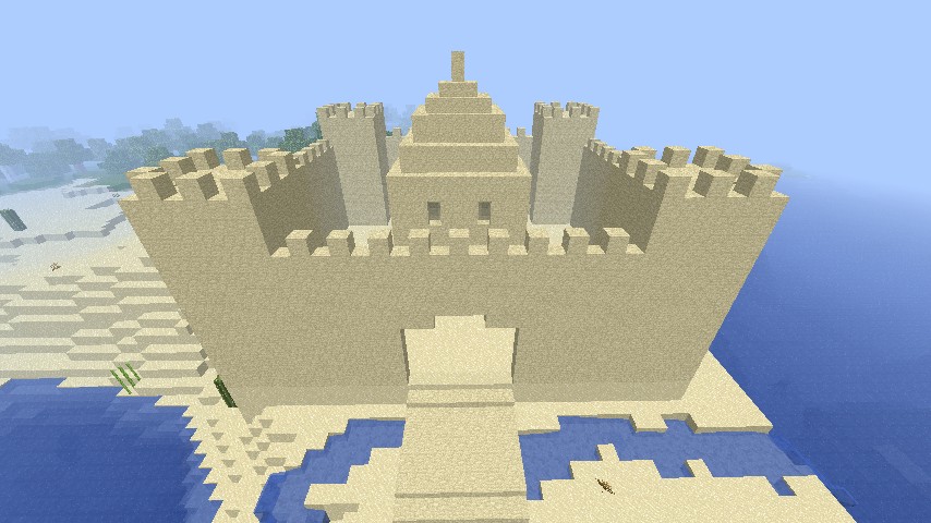 Sand Castle Minecraft Map