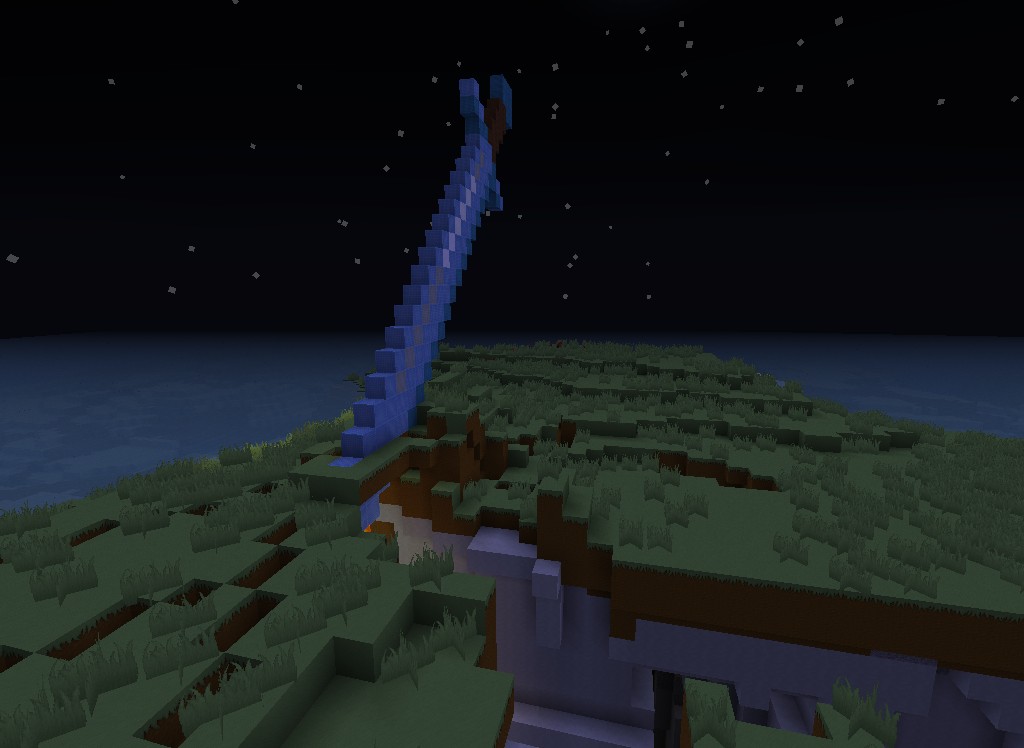Sword that splits earth Minecraft Map