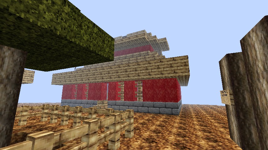 ninja temple Minecraft Map