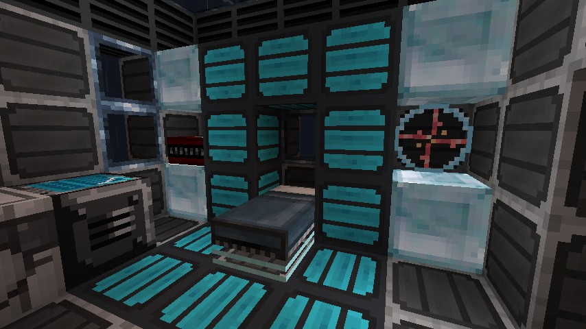 epic future house/bunker Minecraft Map