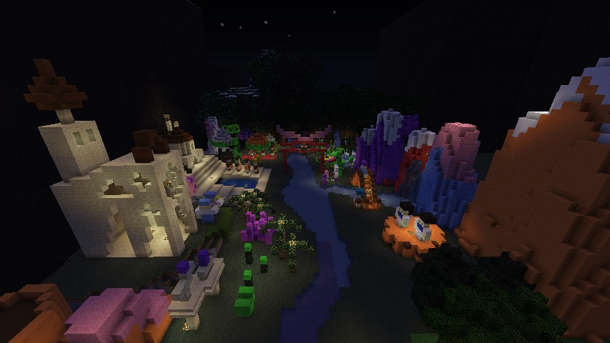 EPIC boat ride (Disney's its a small world ride) Minecraft Map