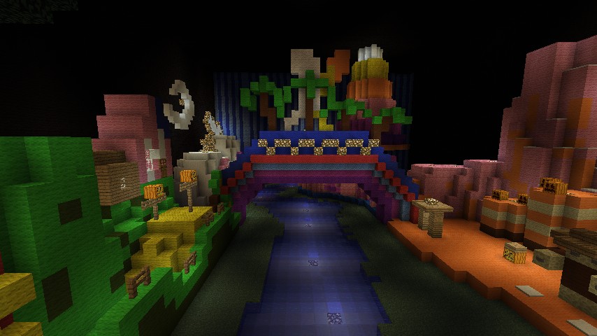 EPIC boat ride (Disney's its a small world ride) Minecraft Map