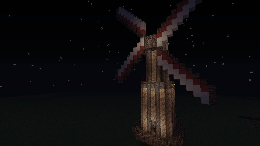 medieval windmill Minecraft Map