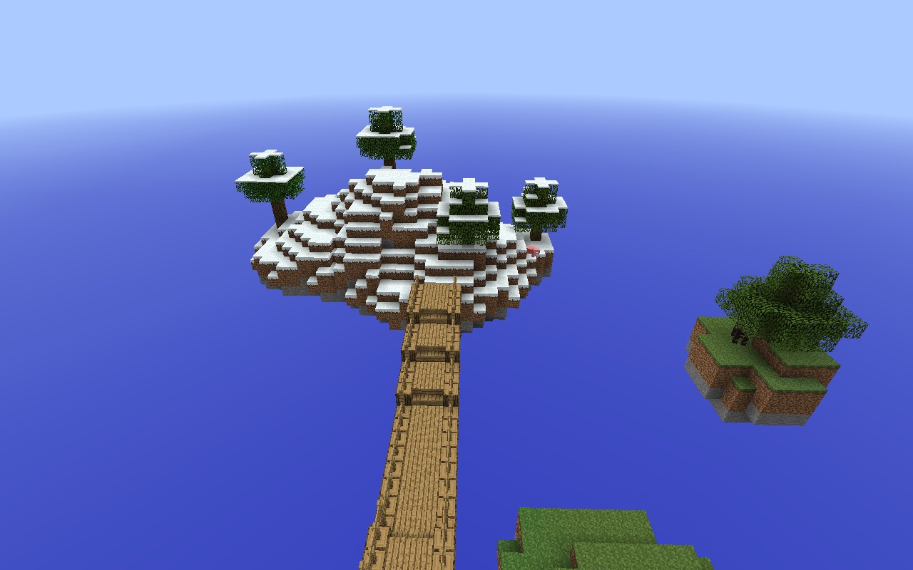 Flying Island Minecraft Map