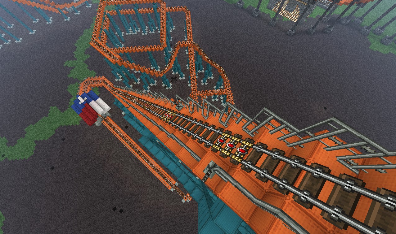 Titan Rollercoaster Minecraft Map