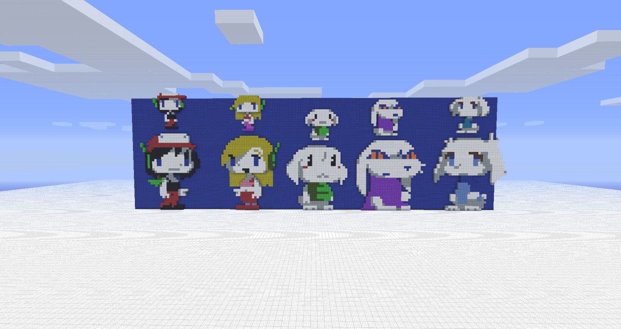 Cave story - Characters(WIP) Minecraft Map