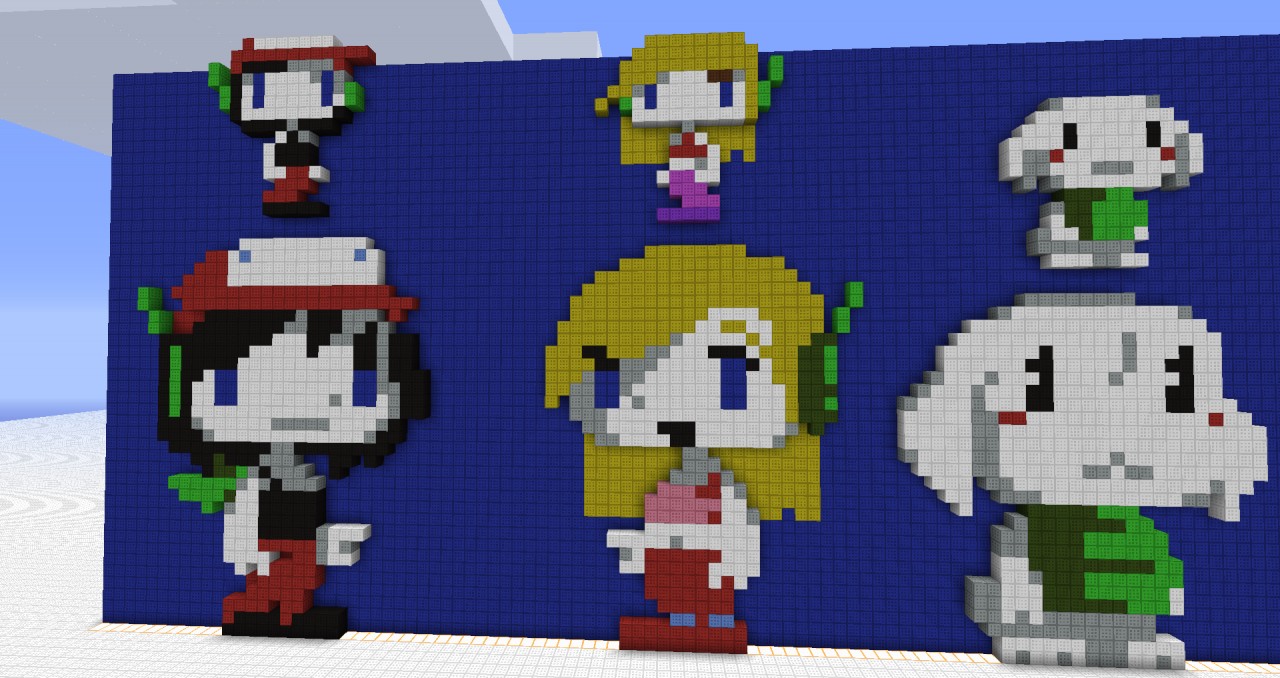 Cave story - Characters(WIP) Minecraft Map