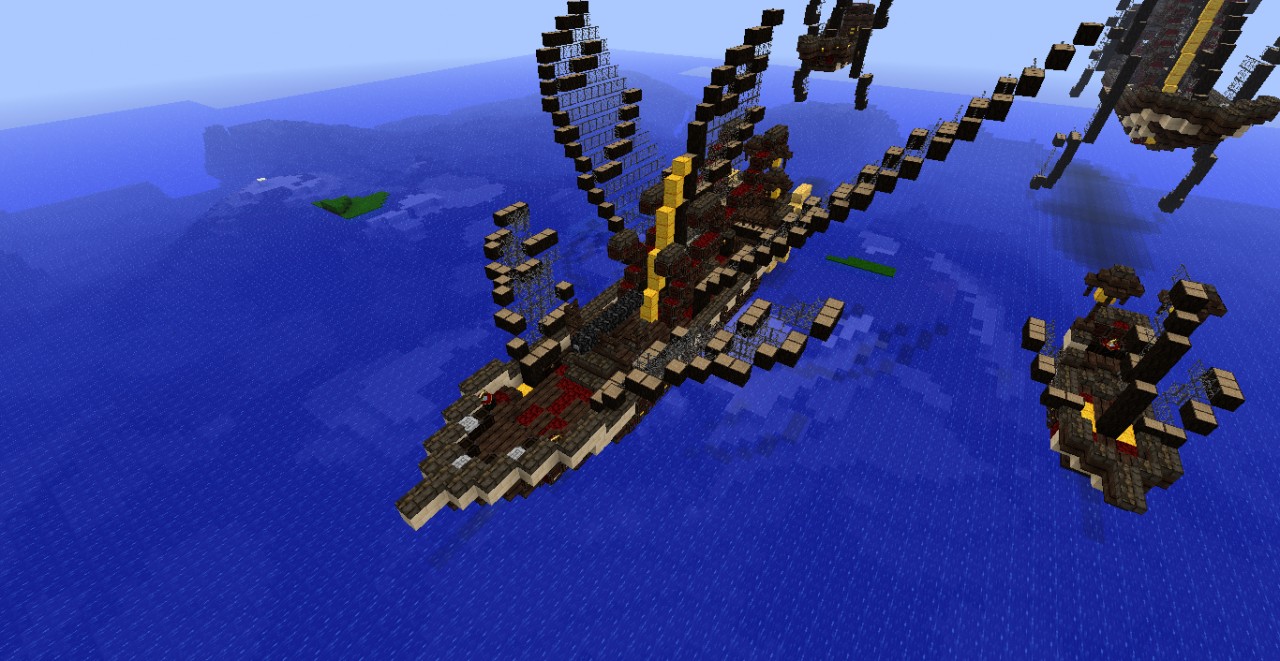 Elven Transport Ship -Medium Minecraft Map