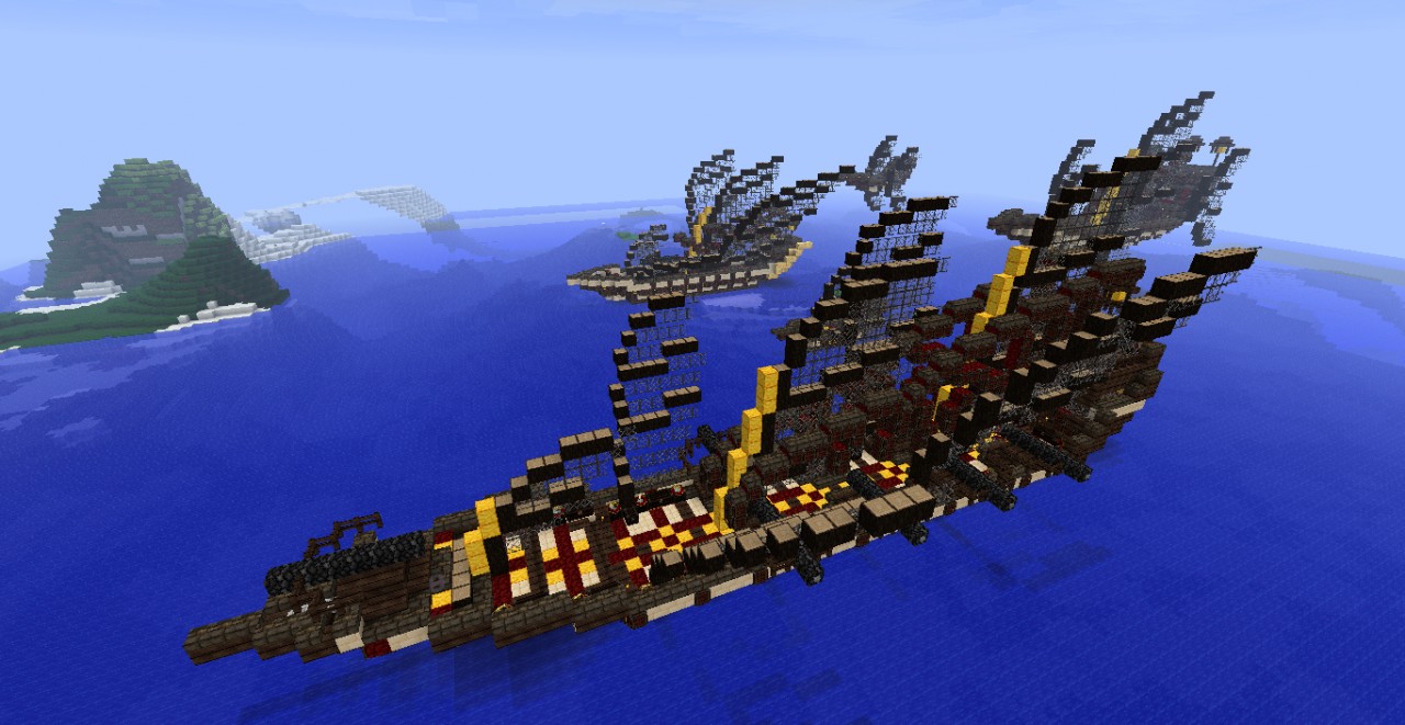 Elven Frigate Minecraft Map