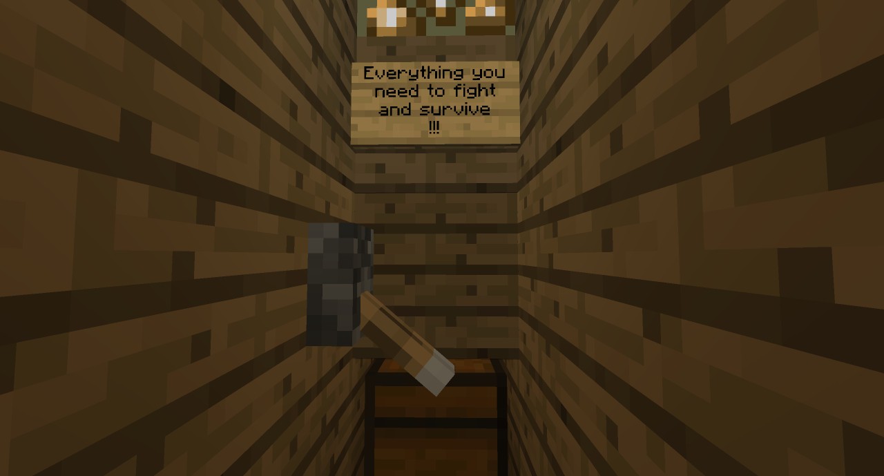 Hostile Mob Survival House Minecraft Map