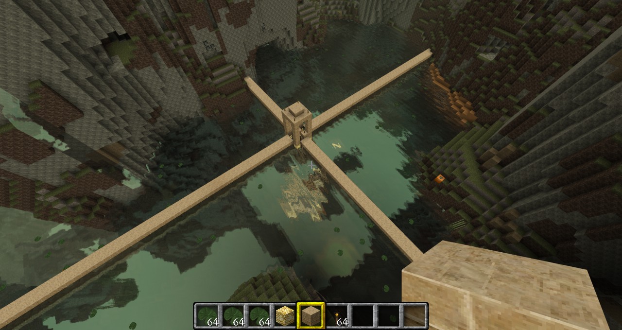 The minnow scratcher Minecraft Map