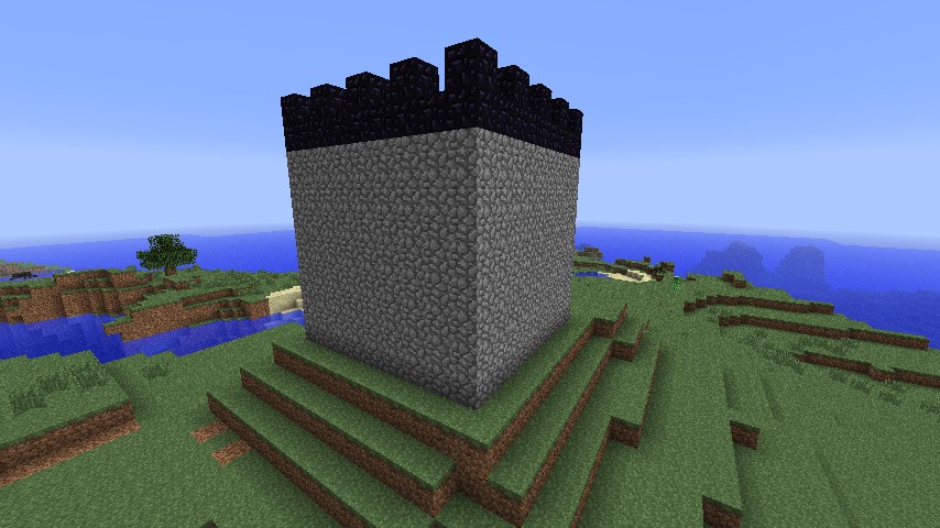 Self Build Tower Minecraft Map