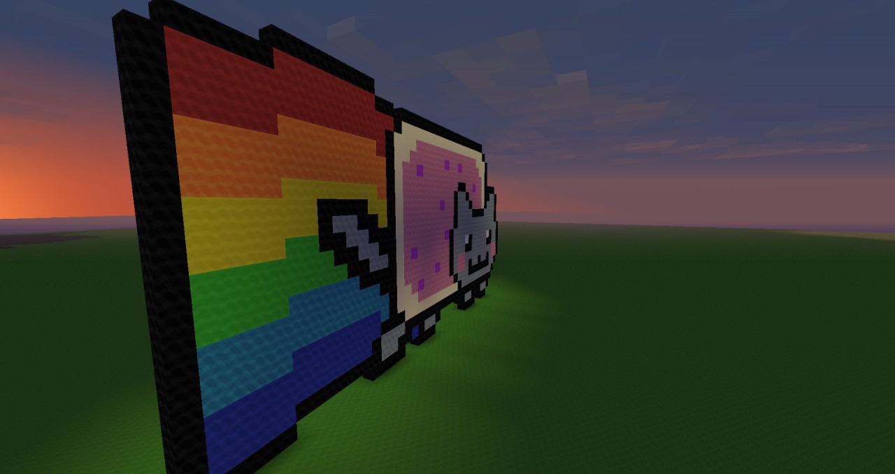 Nyan Cat!! Minecraft Map