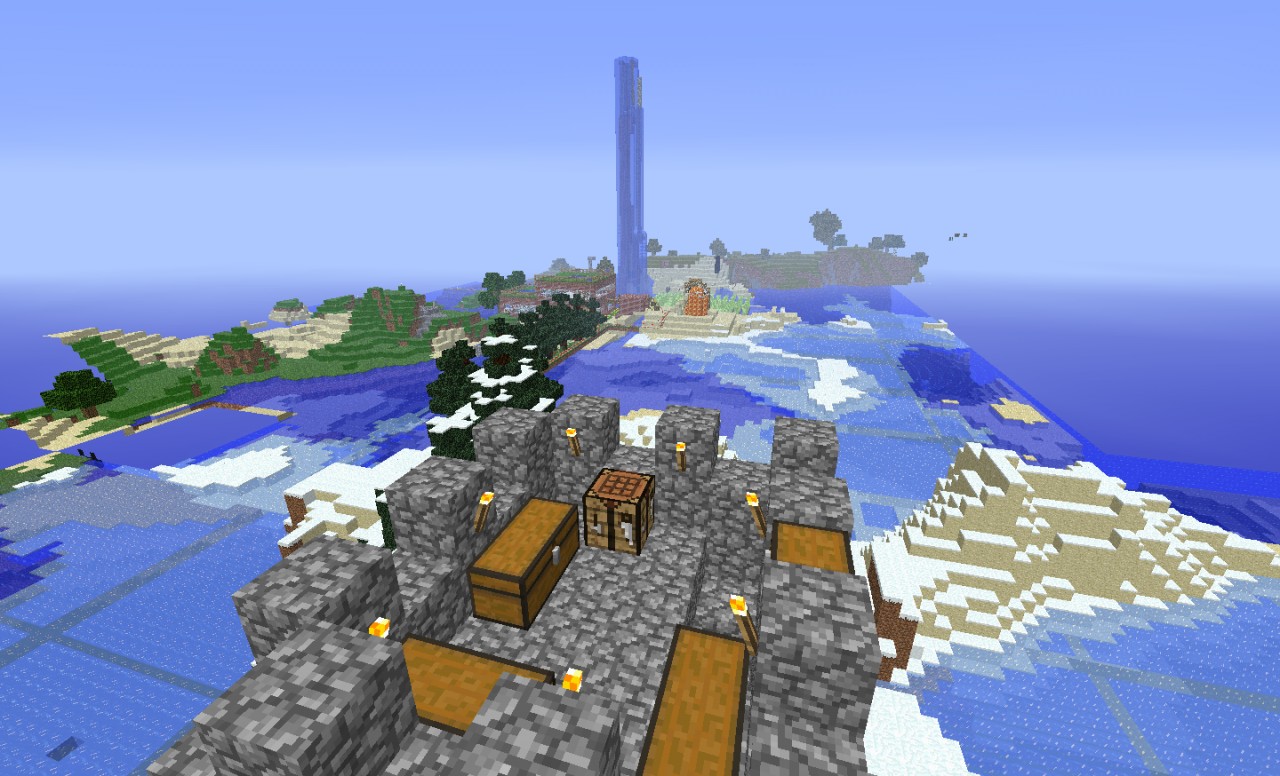 castle project Minecraft Map