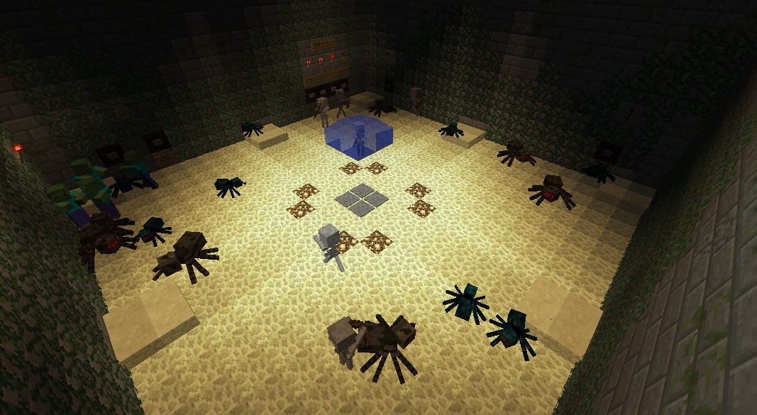Monsters, Inc. - Redstone Minigame Minecraft Map
