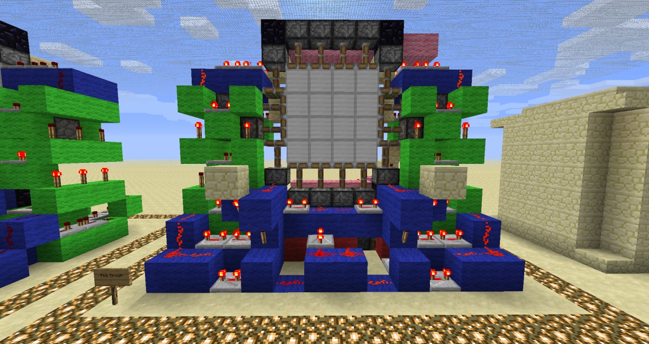 Super Compact 4x4 Door (Tutorial Inc) Minecraft Map