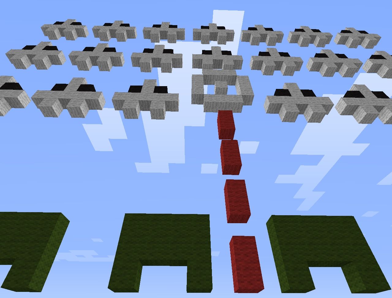 Space Invaders!!! Minecraft Map