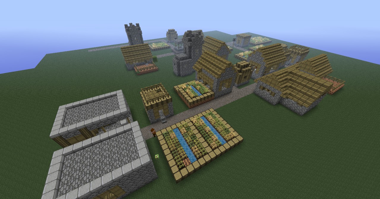 FlatWorld Minecraft Map