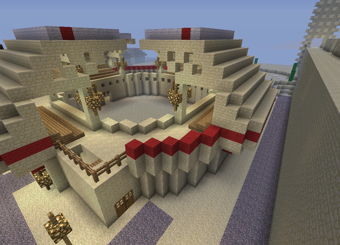 Pvp-arena from Mada Castle Minecraft Map