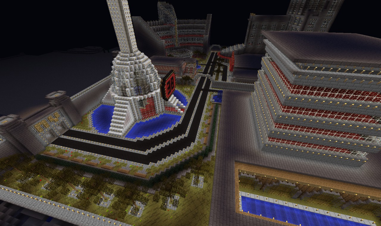 The New Vegas Strip [Cancelled] Minecraft Map